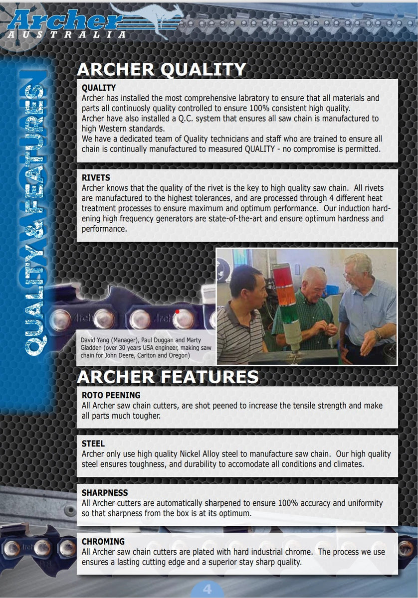 20" Archer Ripping Chainsaw Chain 3/8-050-70DL replaces 72RD070G ...