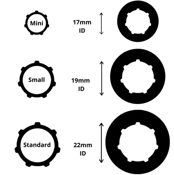Archer Rim Sprocket 3/8" 7-tooth large spline fits Husqvarna, Etc ...