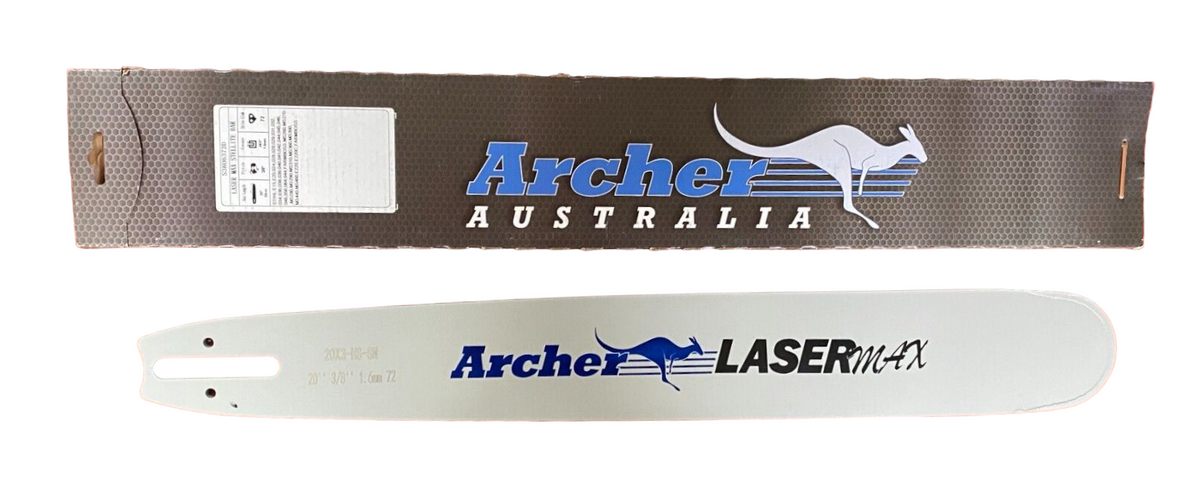 20" Archer "Hard Tip" Guide Bar Pro 3/8-063-72DL 044 064, 066 MS360 MS ...